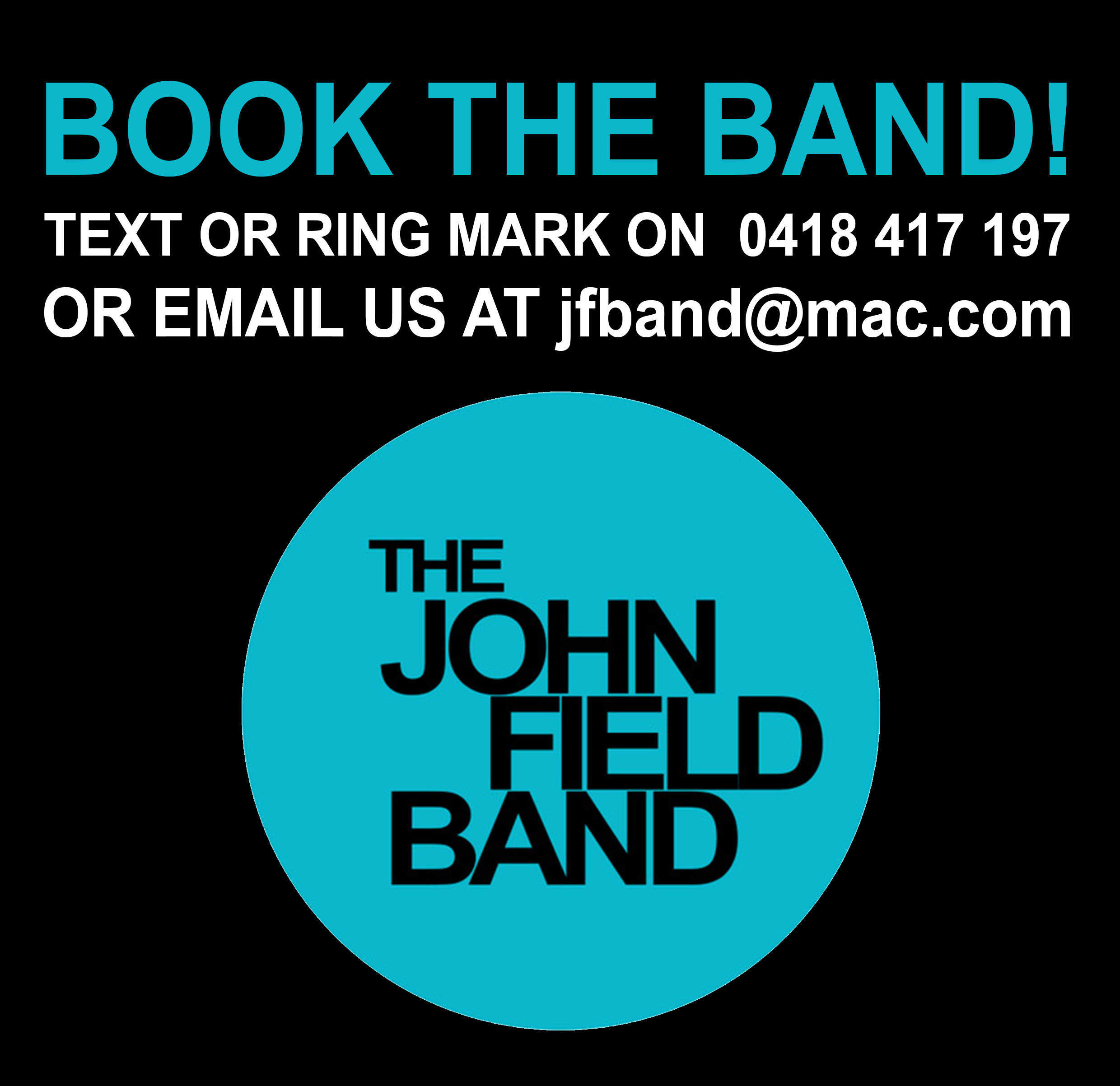 The John Field Band | 8 piece band, brass section, brilliant vocals ...